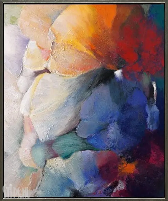 Blossom Glow I - Ega - giclee op canvas | stips.nl