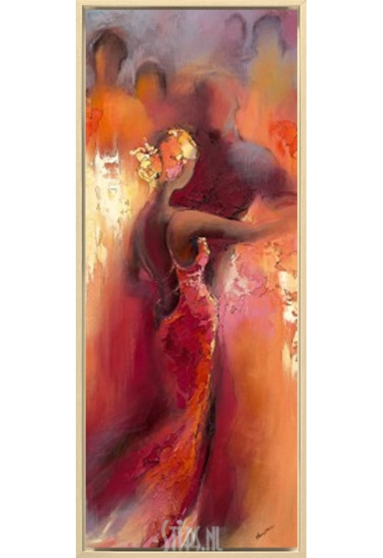 Dansavond I - Elena Filatov | Giclee op canvas | stips.nl