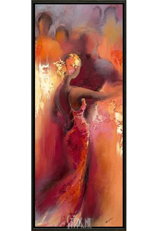 Dansavond I - Elena Filatov | Giclee op canvas | stips.nl