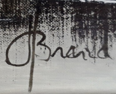 Stadshaven - Henry Brand | Olieverf schilderij 120 x 60 cm stips.nl